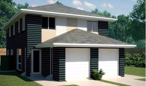 Duplex Design Home Plan – 297A - Spark Homes