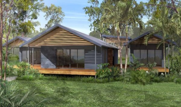 Sloping Land Kit Home Design 239 - Spark Homes