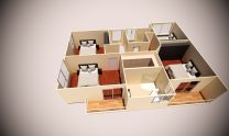 Two Storey Kit Home – Plan 267 267.8m2 - Spark Homes