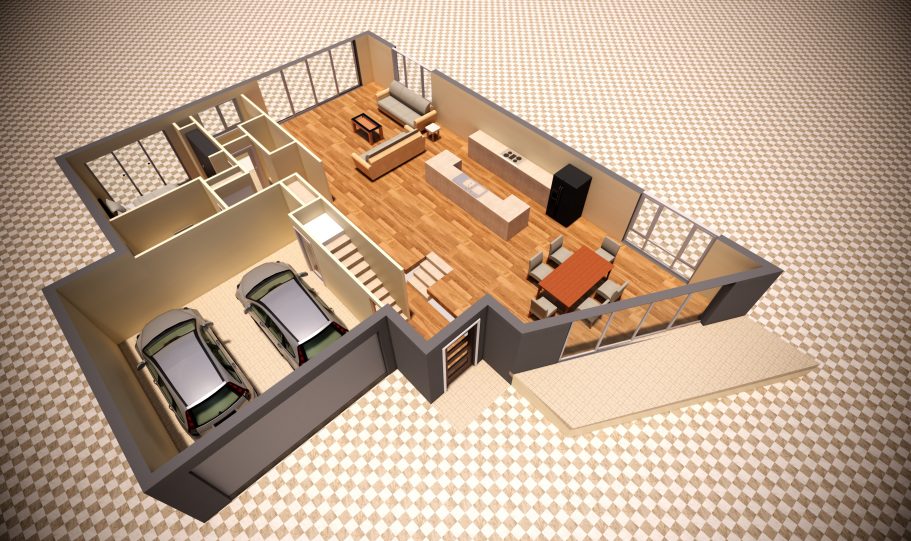 Two Storey Kit Home – Plan 382 411m2 - Spark Homes