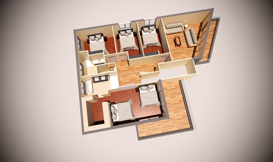 Two Storey Kit Home – Plan 382 411m2 - Spark Homes