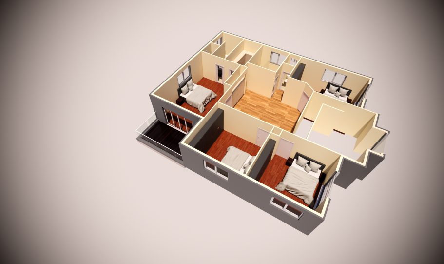 Two Storey Kit Home – Plan 423 423m2 - Spark Homes