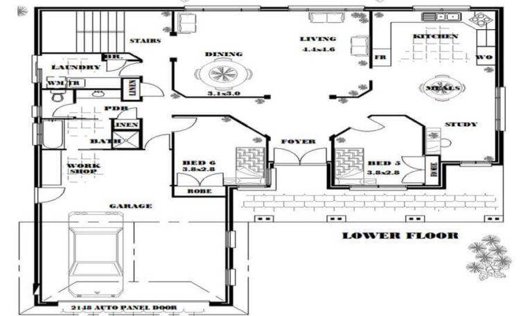 Two Storey Kit Home - Plan 280 LH 367m2 | Spark Homes