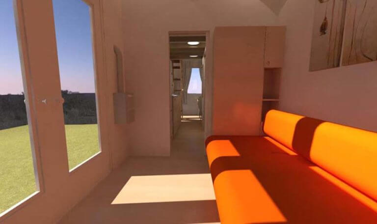 SPARK Tiny house Curl 17.5 - Spark Homes