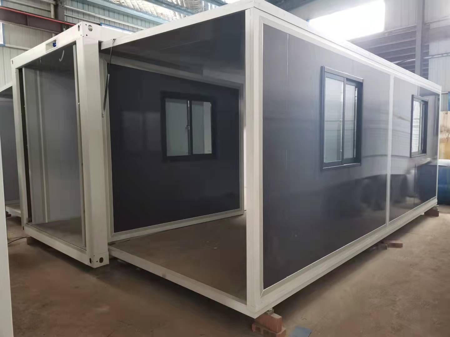 Expandable Insulated Transportable Home 20ft Three Bedroom Model No ...